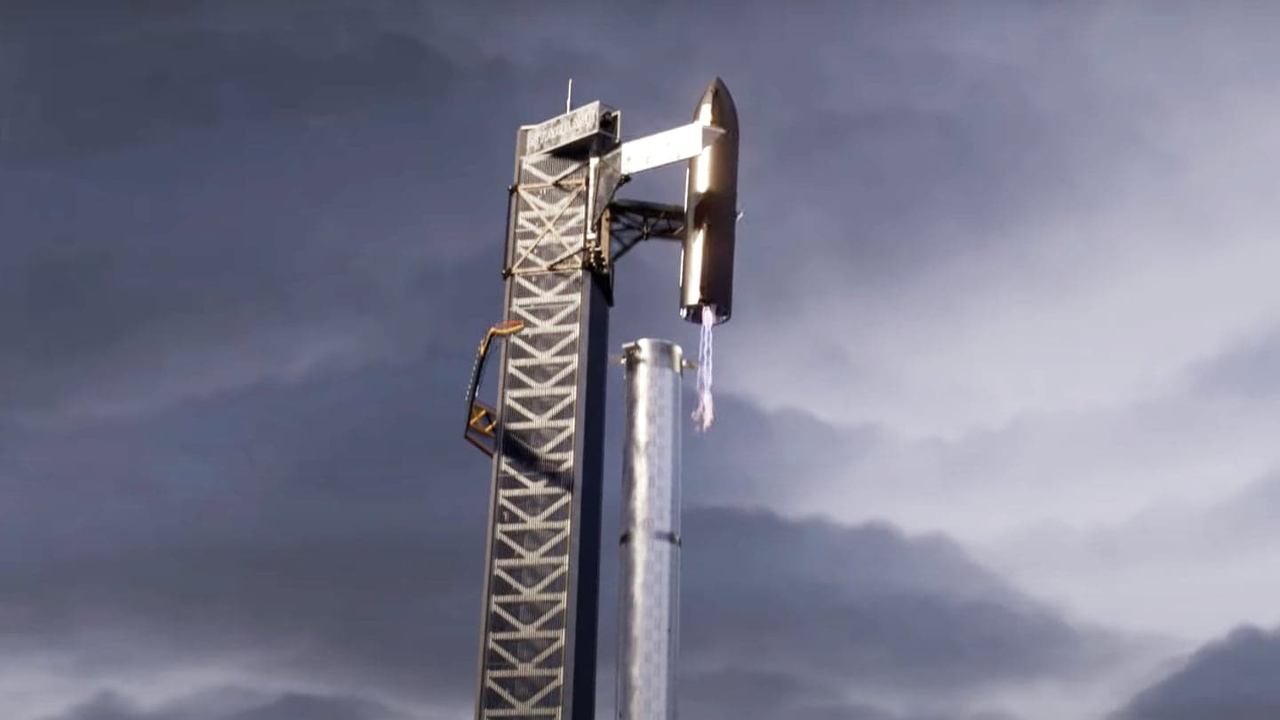 Mechazilla bude zachytávat přistávající rakety Super Heavy i lodě ...